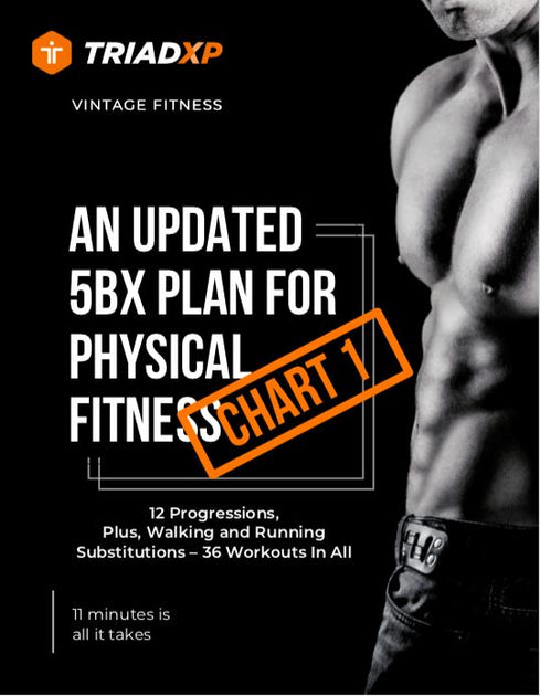 5BX Exercise Plan Chart 1 Look Better, Feel Better in Just 11 Minutes ...